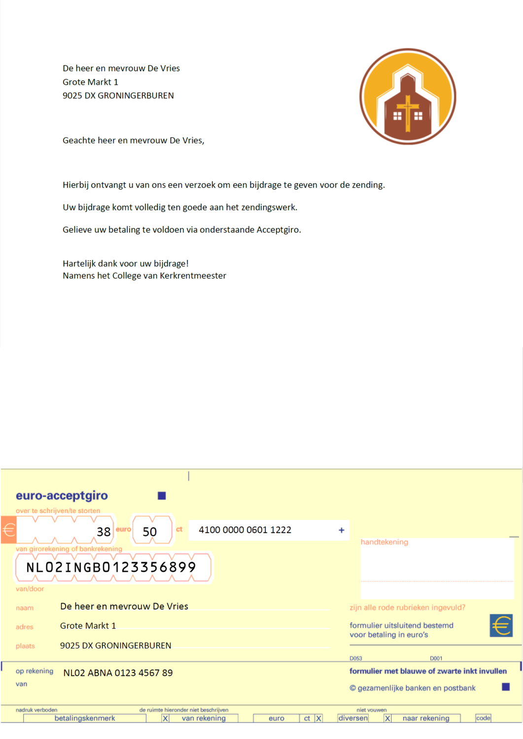Einde Acceptgiro – kerkAccept